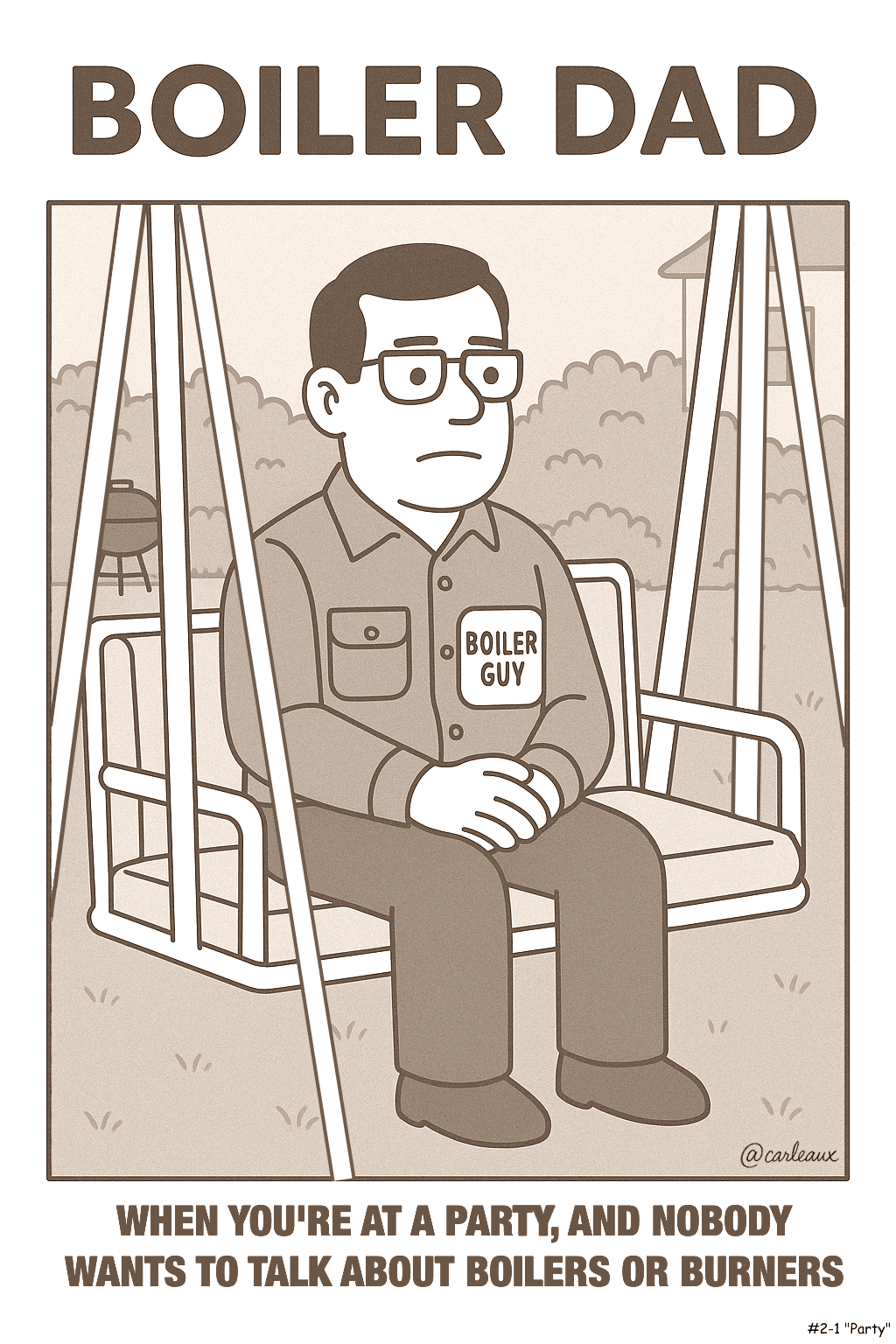 Season 2, comic 1: "Party" – BOILER DAD